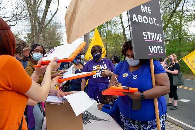 Union Workers Deliver Strike Notices at Six Group Home Agencies – SEIU ...