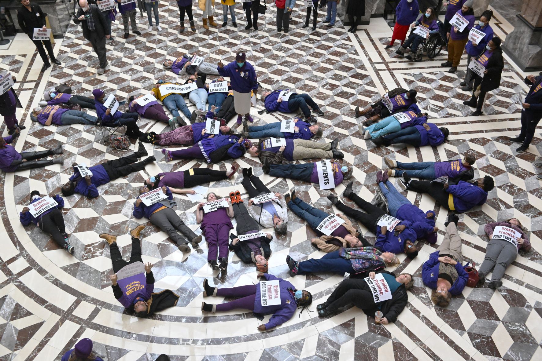 Personal Care Attendants Engage in Civil Disobedience at the LOB to ...